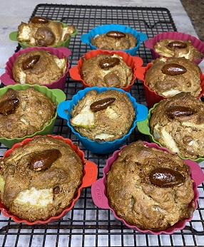 Apple Spice Muffins from: Grilled for Murder - Literary Baker