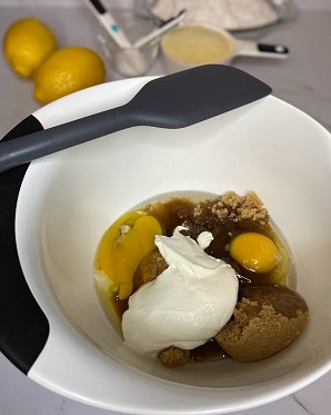 Lemon Cornbread from a cozy mystery novel with recipes - Literary Baker