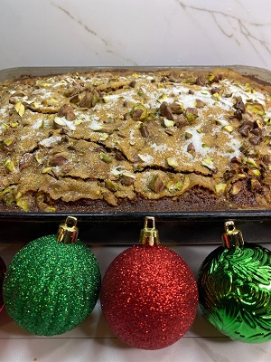 Magical Christmas Date Cake from a Hannah Swensen Mystery - Literary Baker