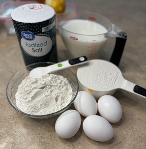 Sky-High No-Fail Popover Recipe from a novel: Key Lime Pie Murder by ...
