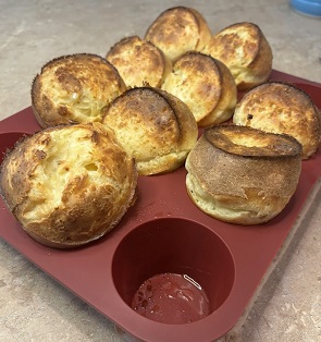 Sky-High No-Fail Popover Recipe from a novel: Key Lime Pie Murder by ...